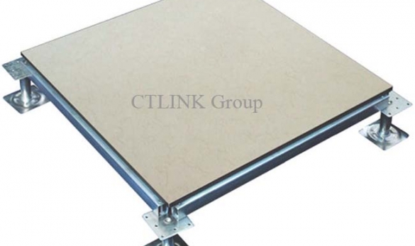 500mm OA/ Bare Finish Steel Raised Access Floor System